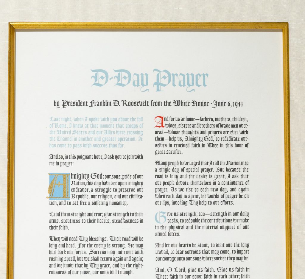 "D-Day Prayer" - The First Edition Rare Books