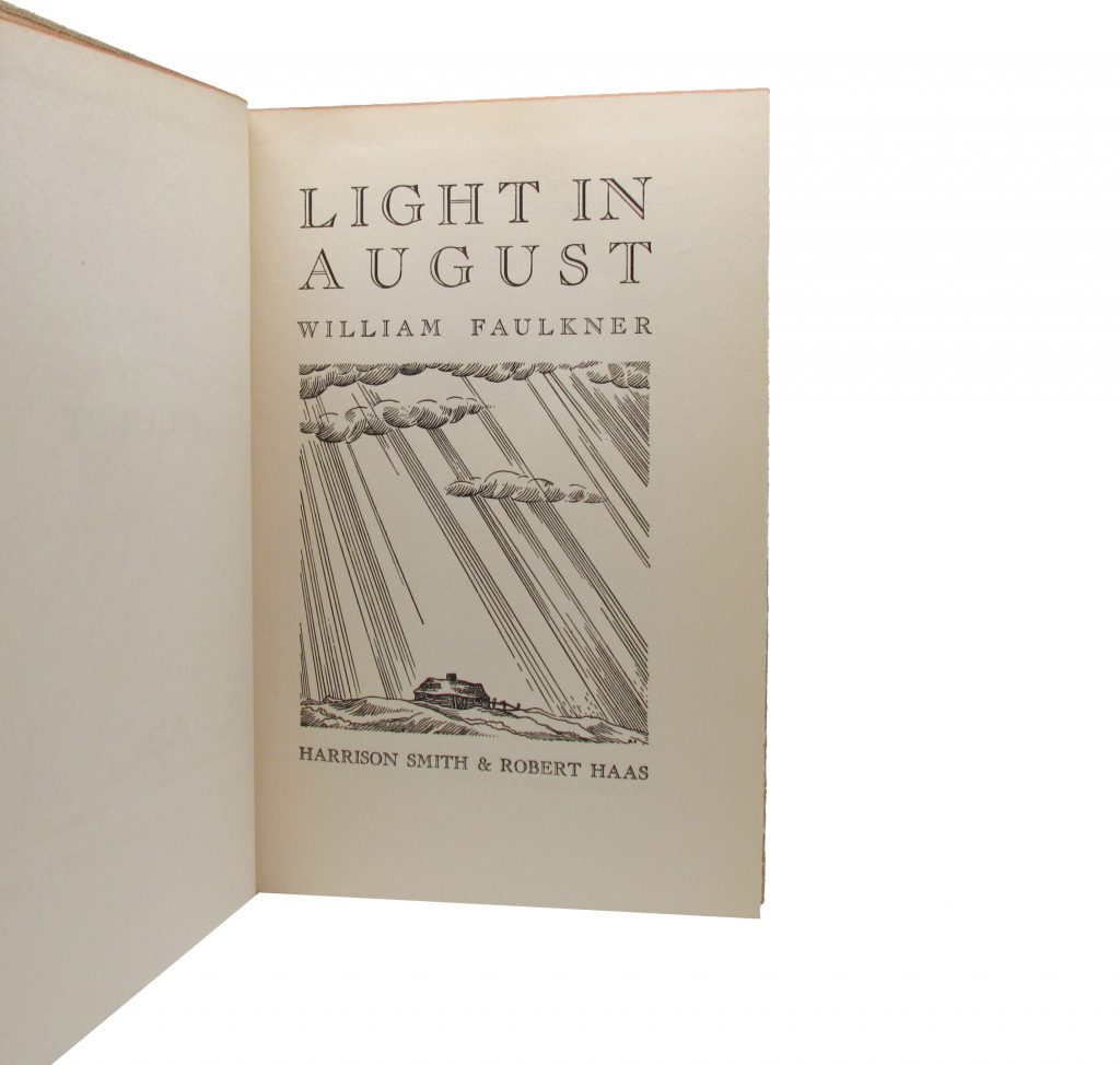 Light in August - The First Edition Rare Books