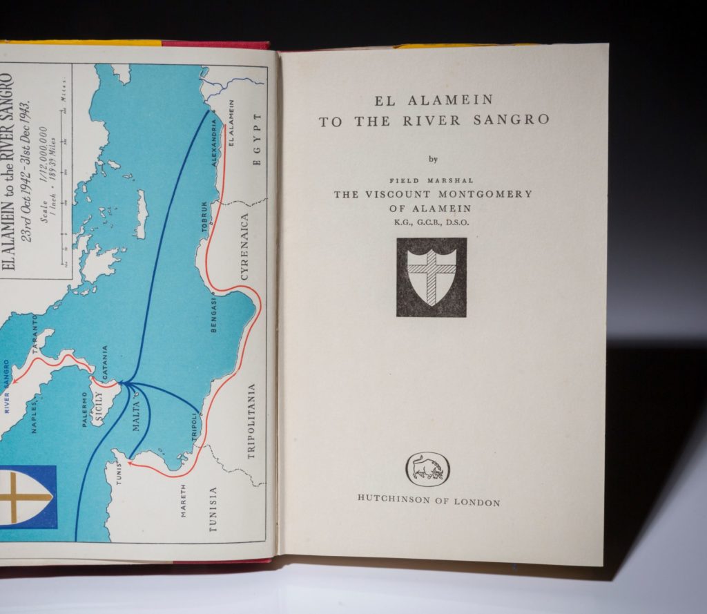 El Alamein To The River Sangro - The First Edition Rare Books
