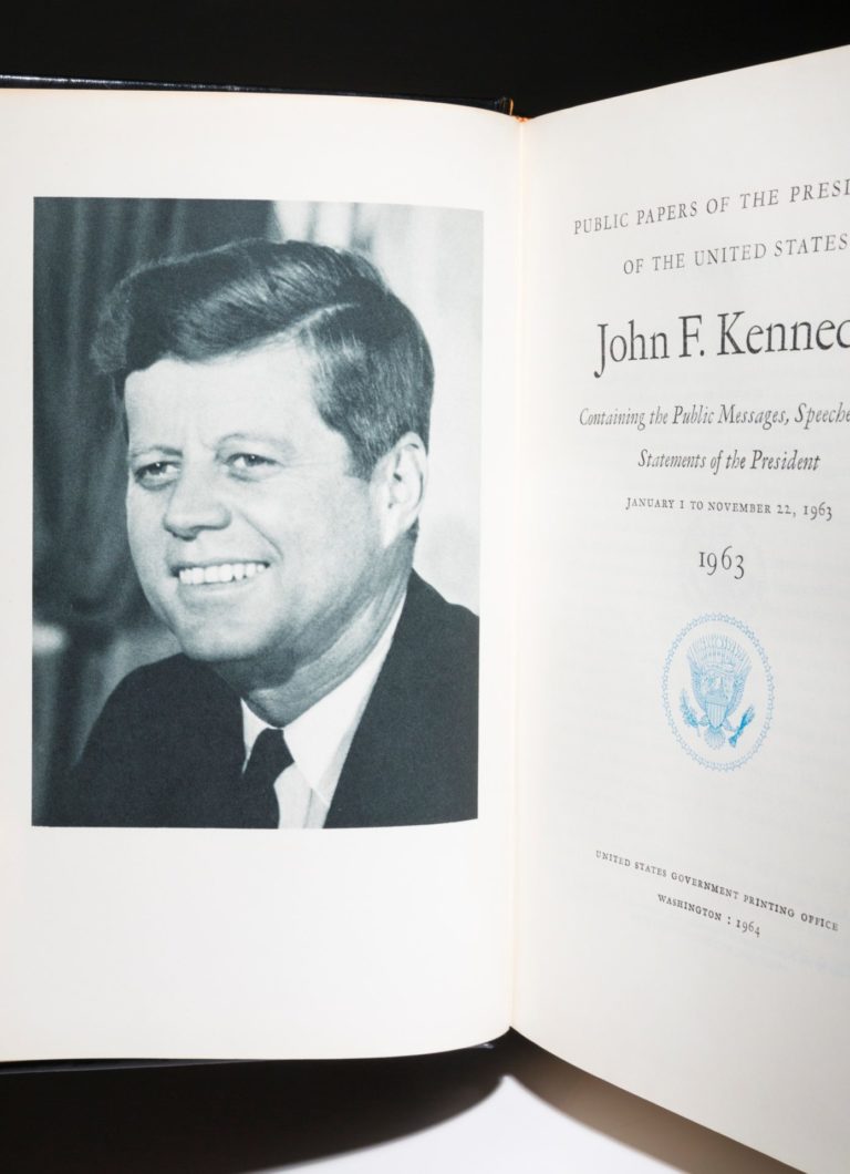 Public Papers Of The Presidents Of The United States. John F. Kennedy ...