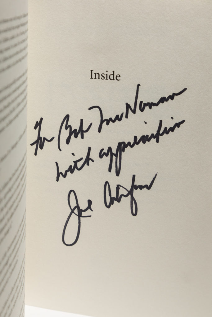 Inside: A Public and Private Life - The First Edition Rare Books