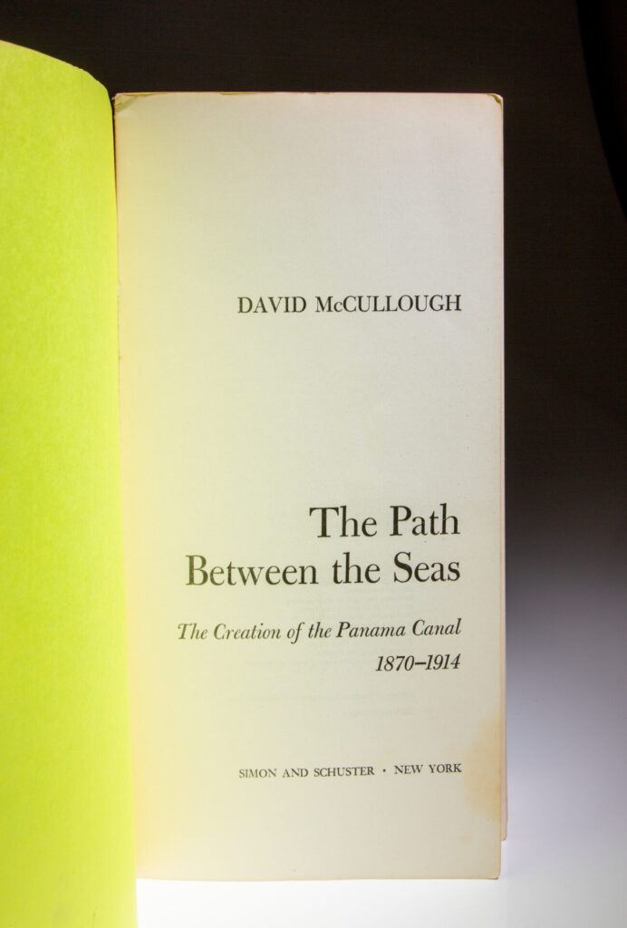 The Path Between the Seas - The First Edition Rare Books