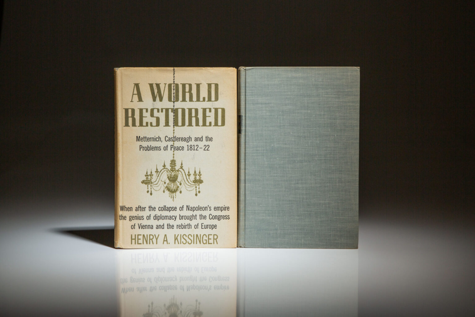 A World Restored - The First Edition Rare Books