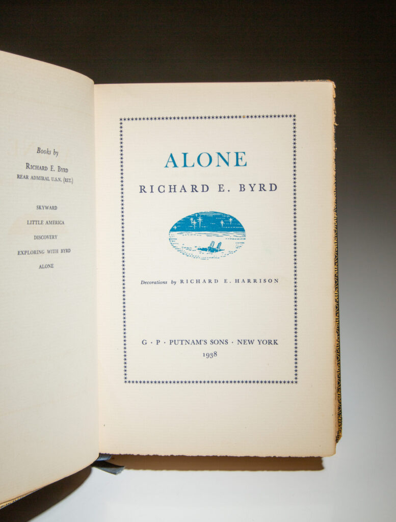 Alone - The First Edition Rare Books