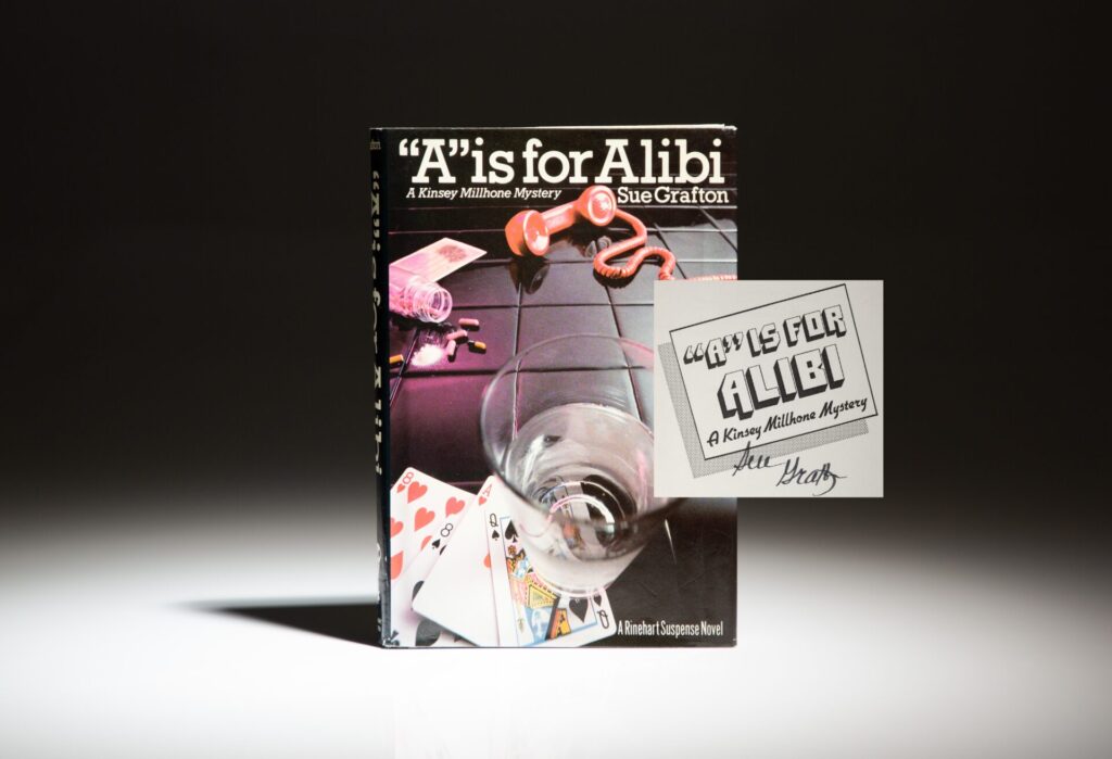 "A" is for Alibi - The First Edition Rare Books