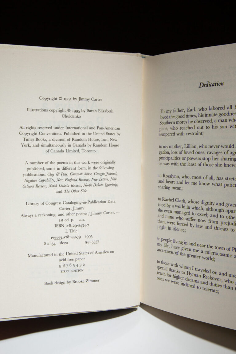 Always a Reckoning and Other Poems - The First Edition Rare Books