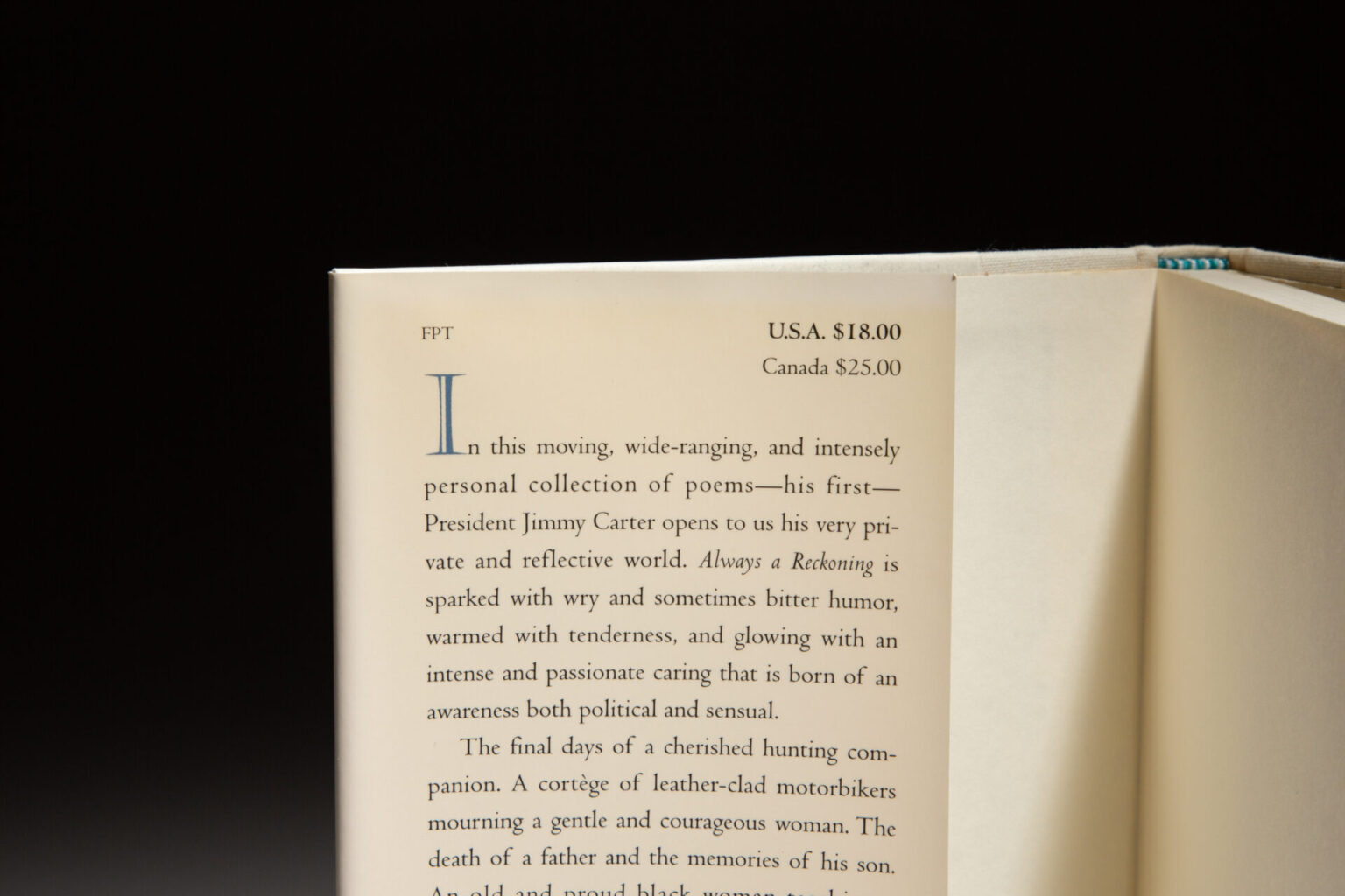 Always a Reckoning and Other Poems - The First Edition Rare Books