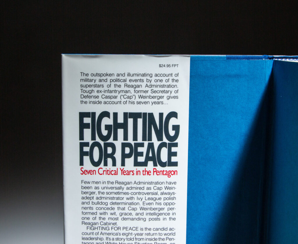 Fighting for Peace - The First Edition Rare Books