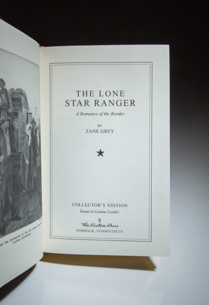 The Lone Star Ranger - The First Edition Rare Books