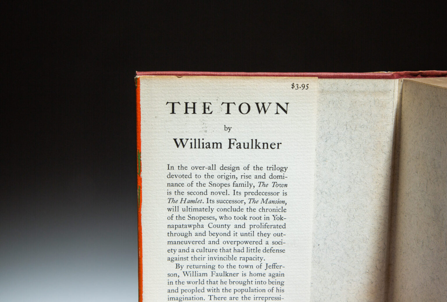 The Town - The First Edition Rare Books