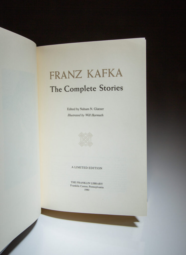 Franz Kafka: The Complete Stories - The First Edition Rare Books