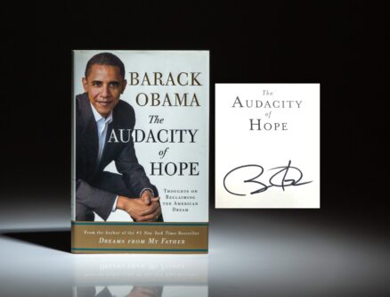 The Audacity of Hope - The First Edition Rare Books
