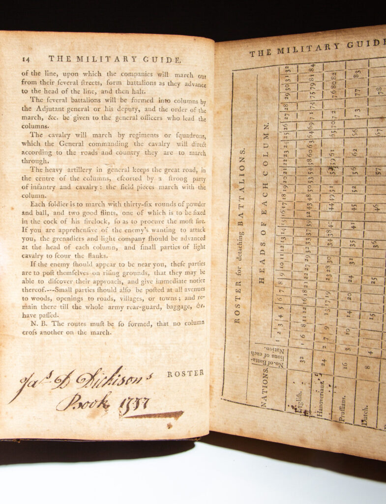 The Military Guide for Young Officers - The First Edition Rare Books