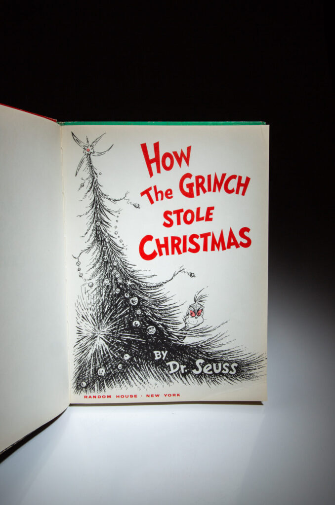 How The Grinch Stole Christmas - The First Edition Rare Books