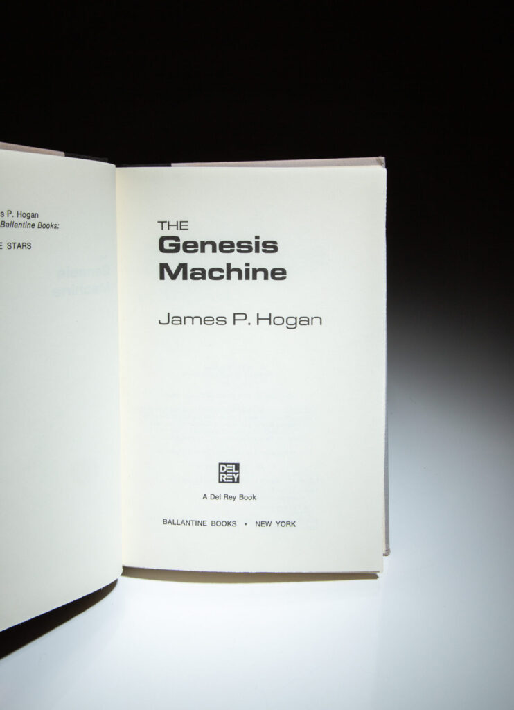 The Genesis Machine - The First Edition Rare Books