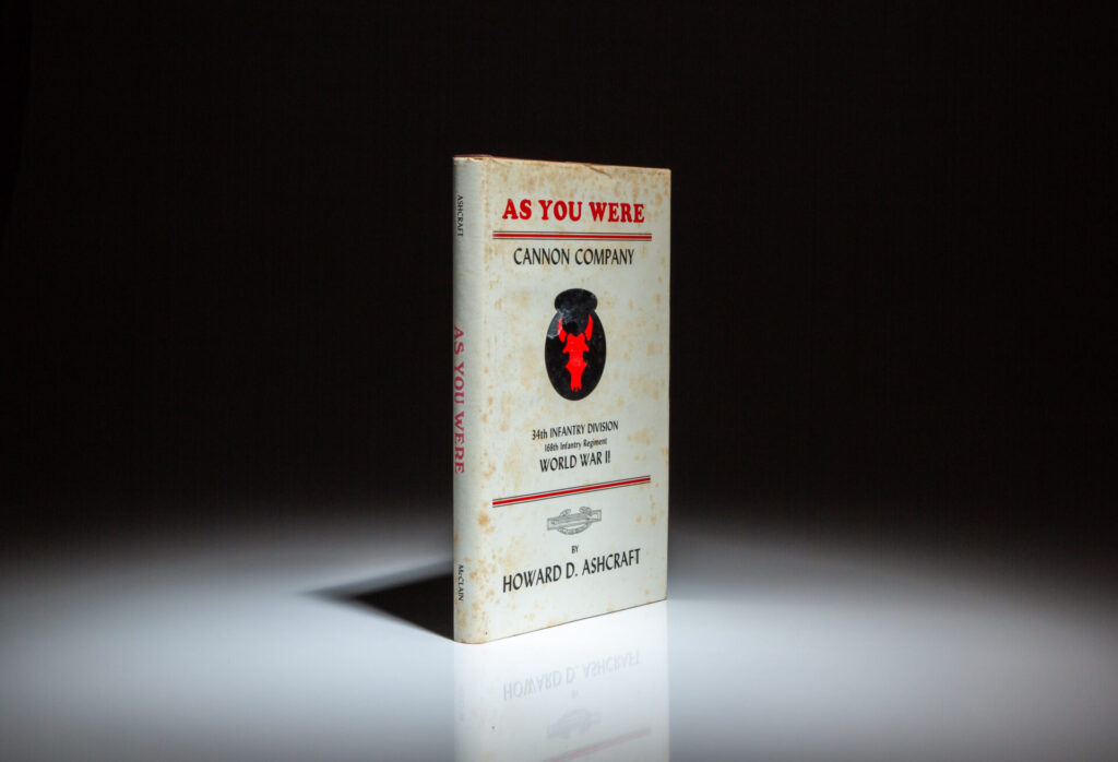 As You Were, Cannon Company - The First Edition Rare Books