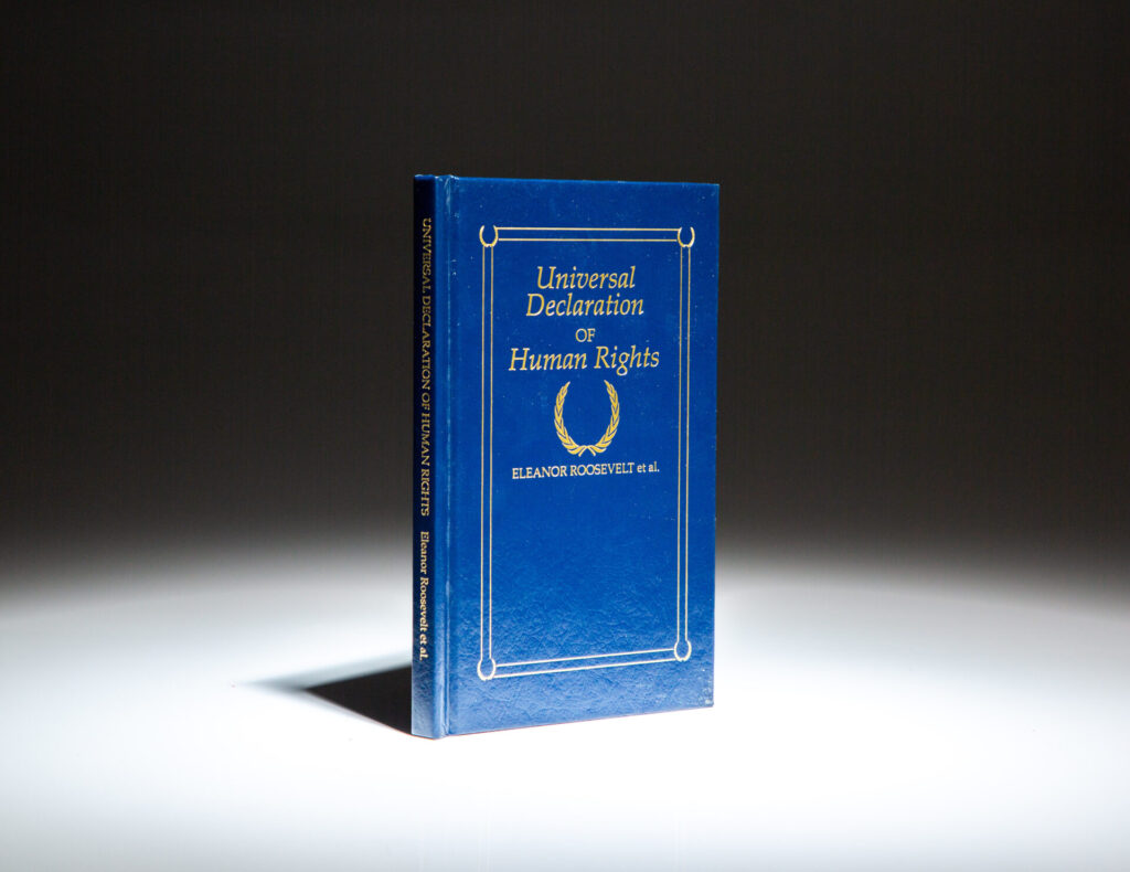 Universal Declaration Of Human Rights - The First Edition Rare Books