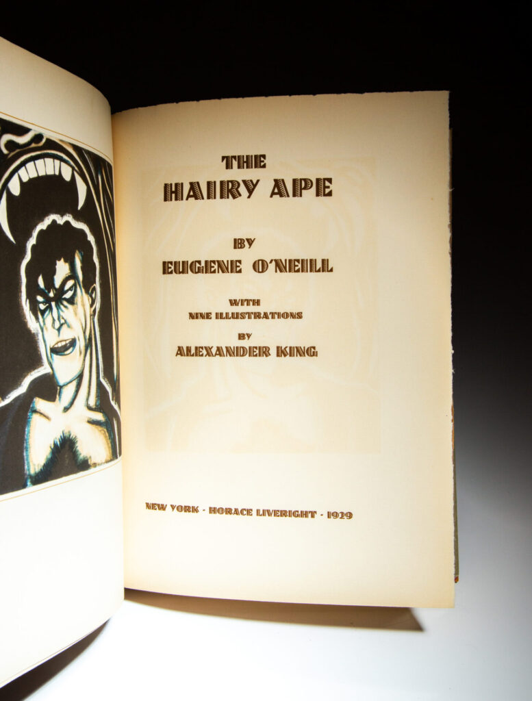 The Hairy Ape - The First Edition Rare Books