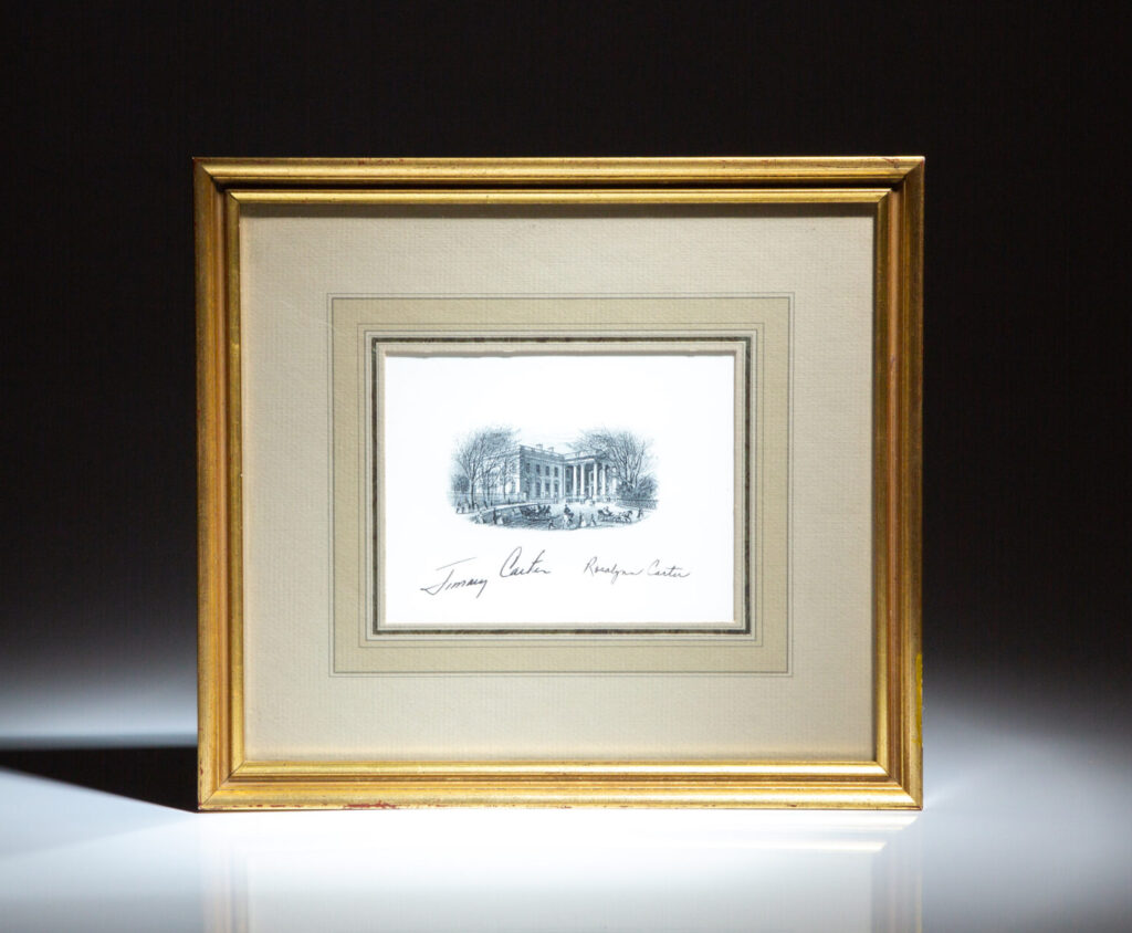 White House Greeting Card - The First Edition Rare Books