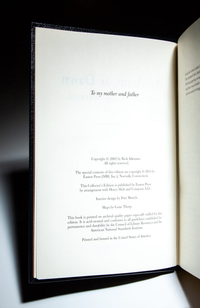 The Liberation Trilogy - The First Edition Rare Books