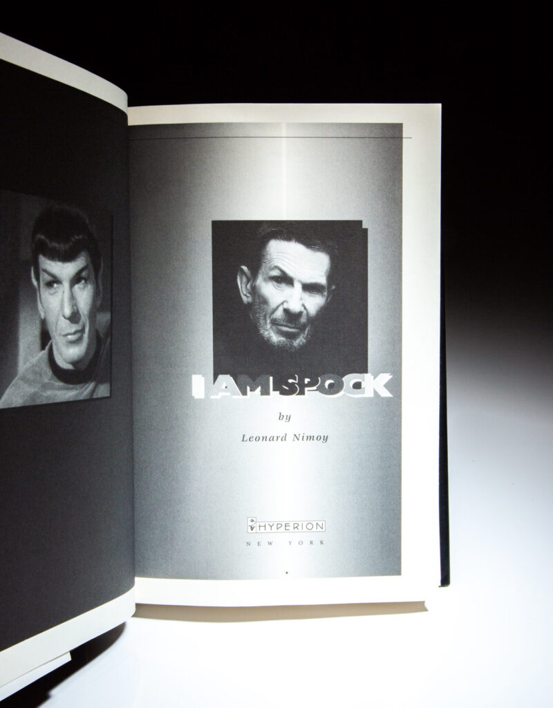 I Am Spock - The First Edition Rare Books