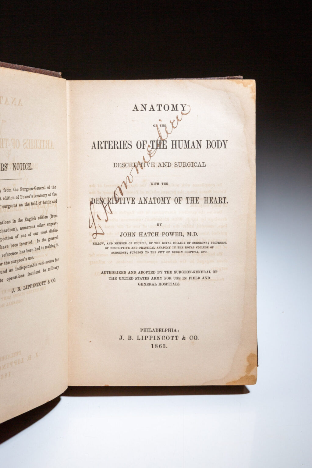 Anatomy Of The Arteries Of The Human Body - The First Edition Rare Books