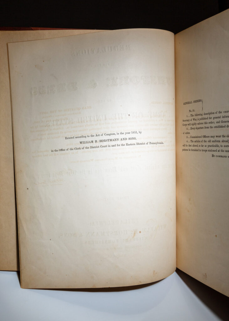 Regulations For The Uniform & Dress Of The Army Of The United States ...