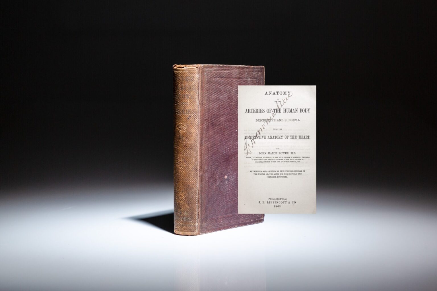 Anatomy Of The Arteries Of The Human Body - The First Edition Rare Books