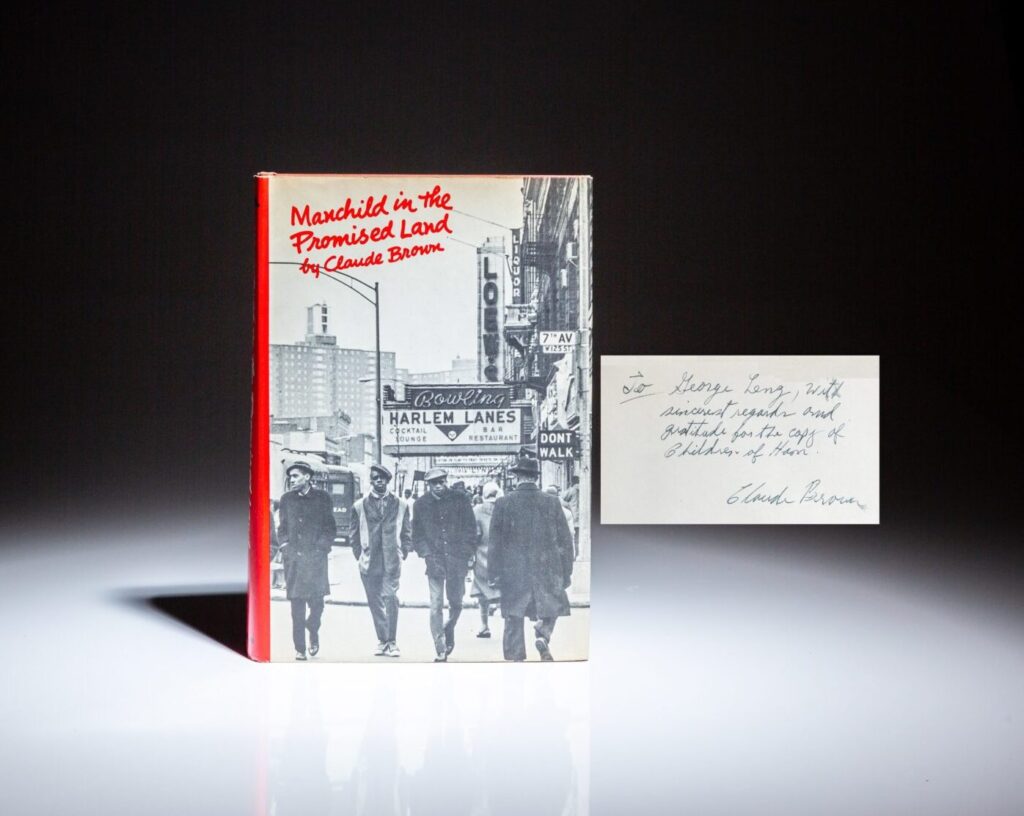 Manchild In The Promised Land - The First Edition Rare Books