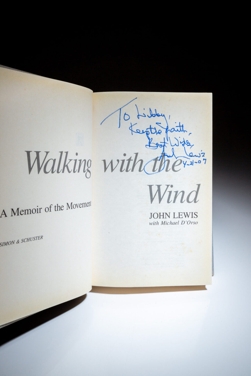 Walking with the Wind - The First Edition Rare Books