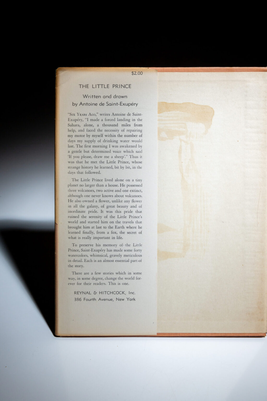 The Little Prince - The First Edition Rare Books