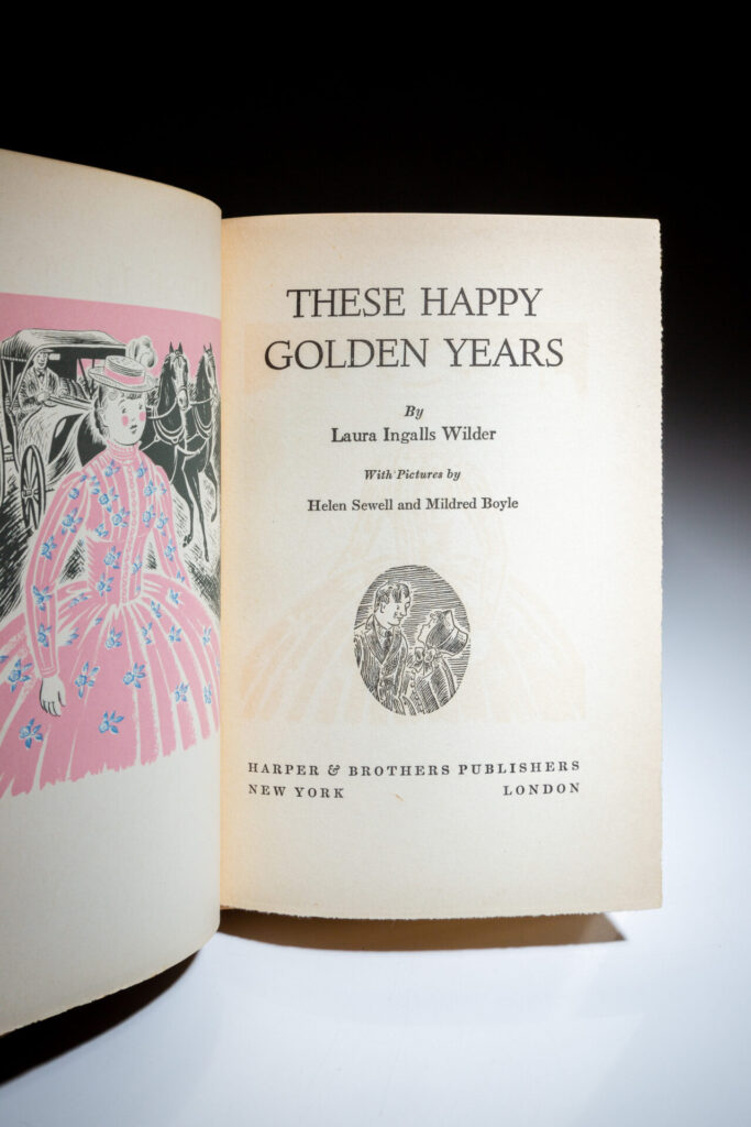 These Happy Golden Years - The First Edition Rare Books