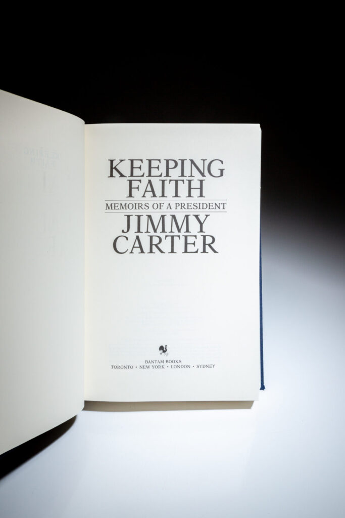 Keeping Faith - The First Edition Rare Books