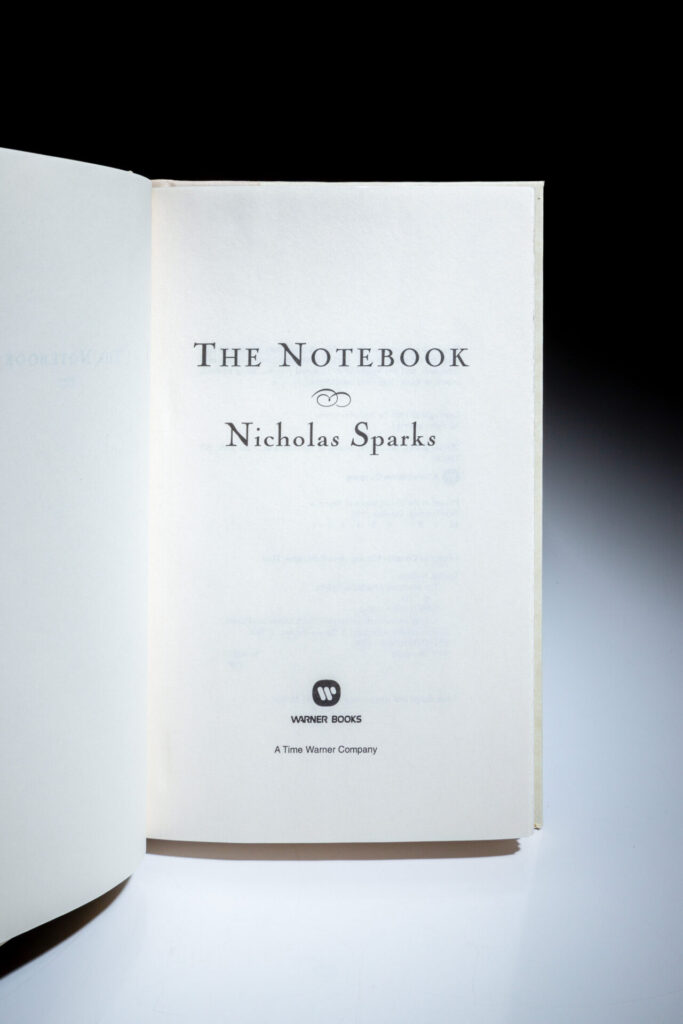 The Notebook - The First Edition Rare Books