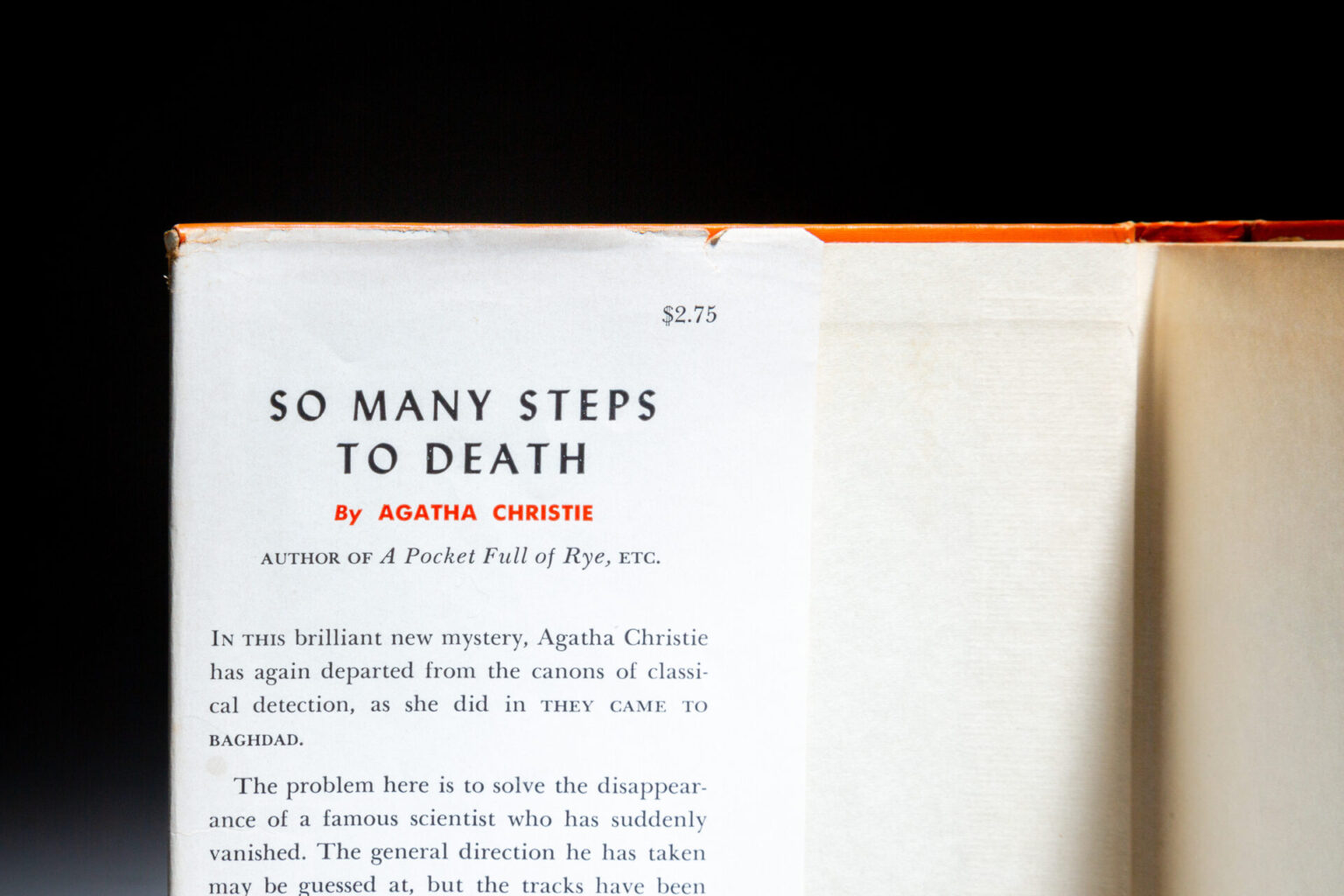 So Many Steps to Death - The First Edition Rare Books