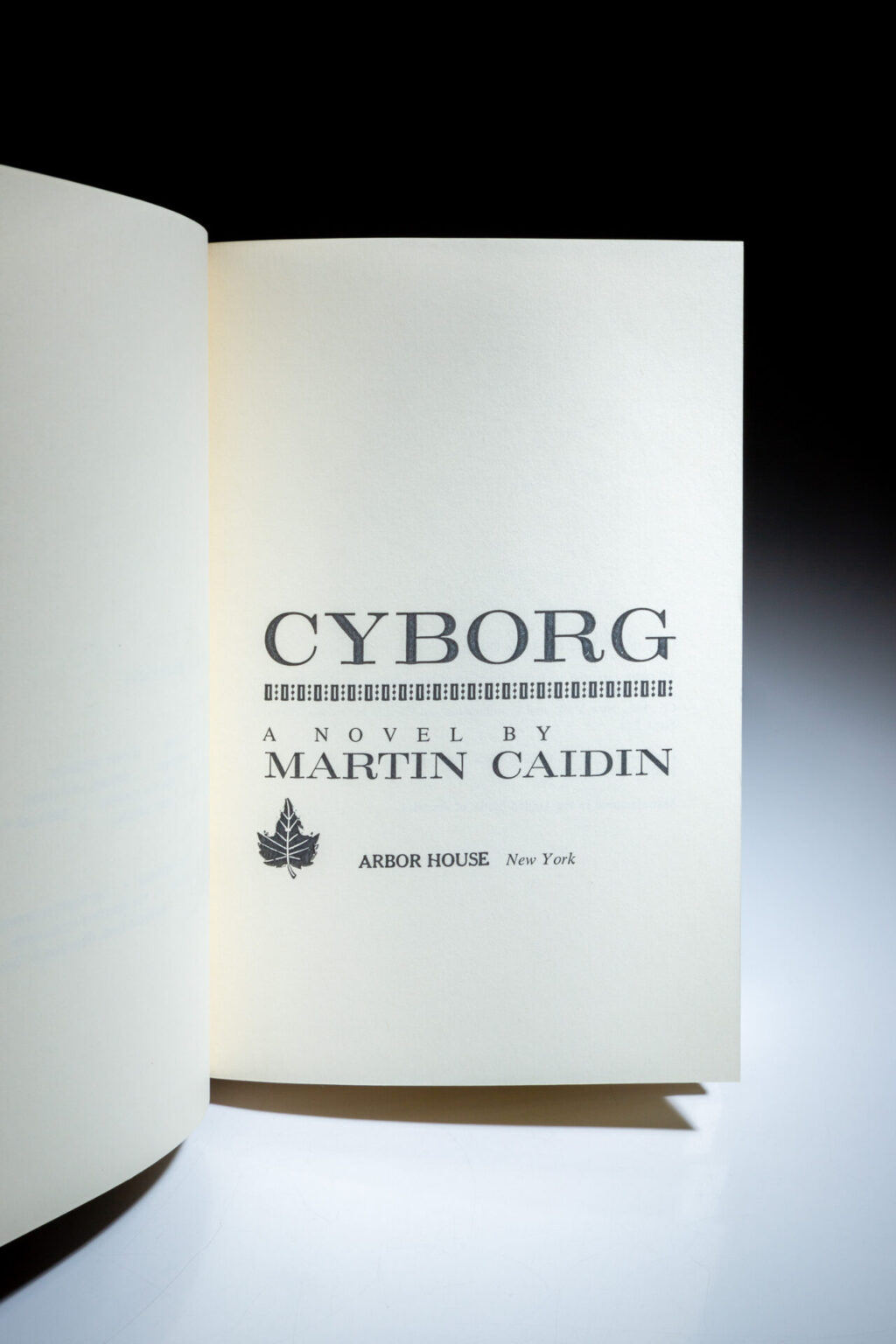 Cyborg - The First Edition Rare Books