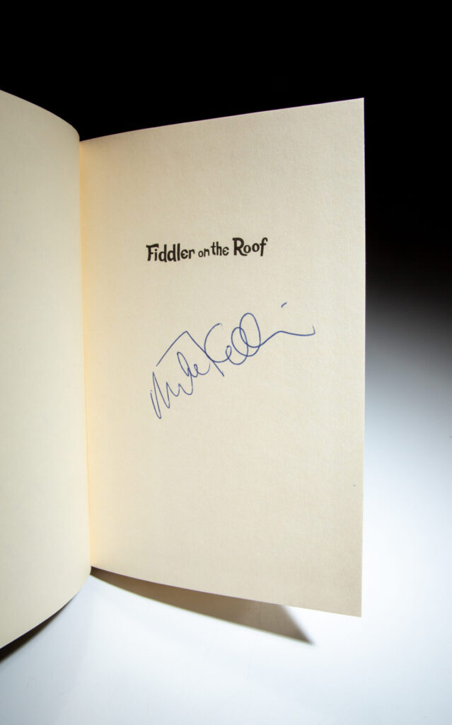 Fiddler on the Roof - The First Edition Rare Books