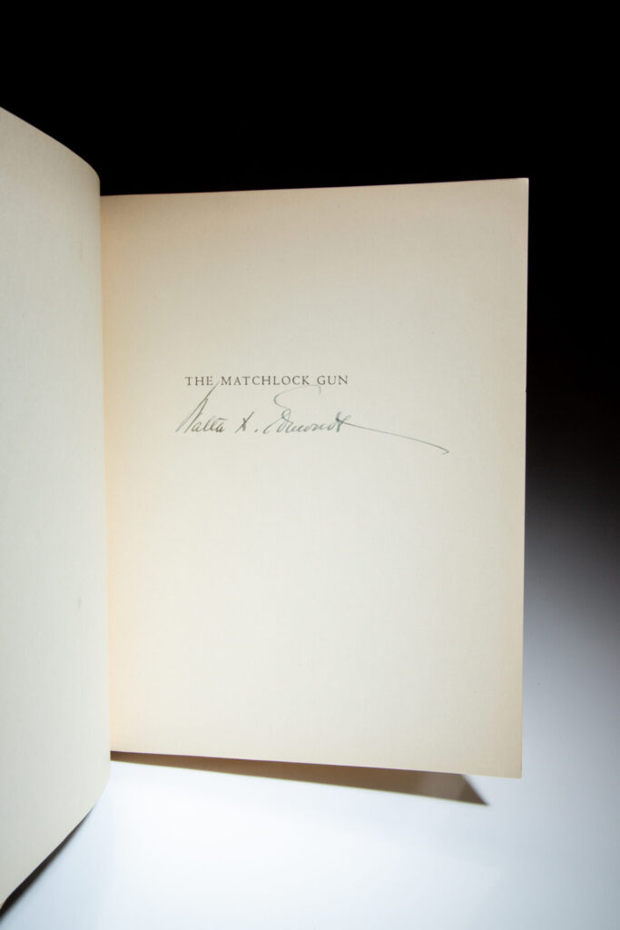 The Matchlock Gun - The First Edition Rare Books