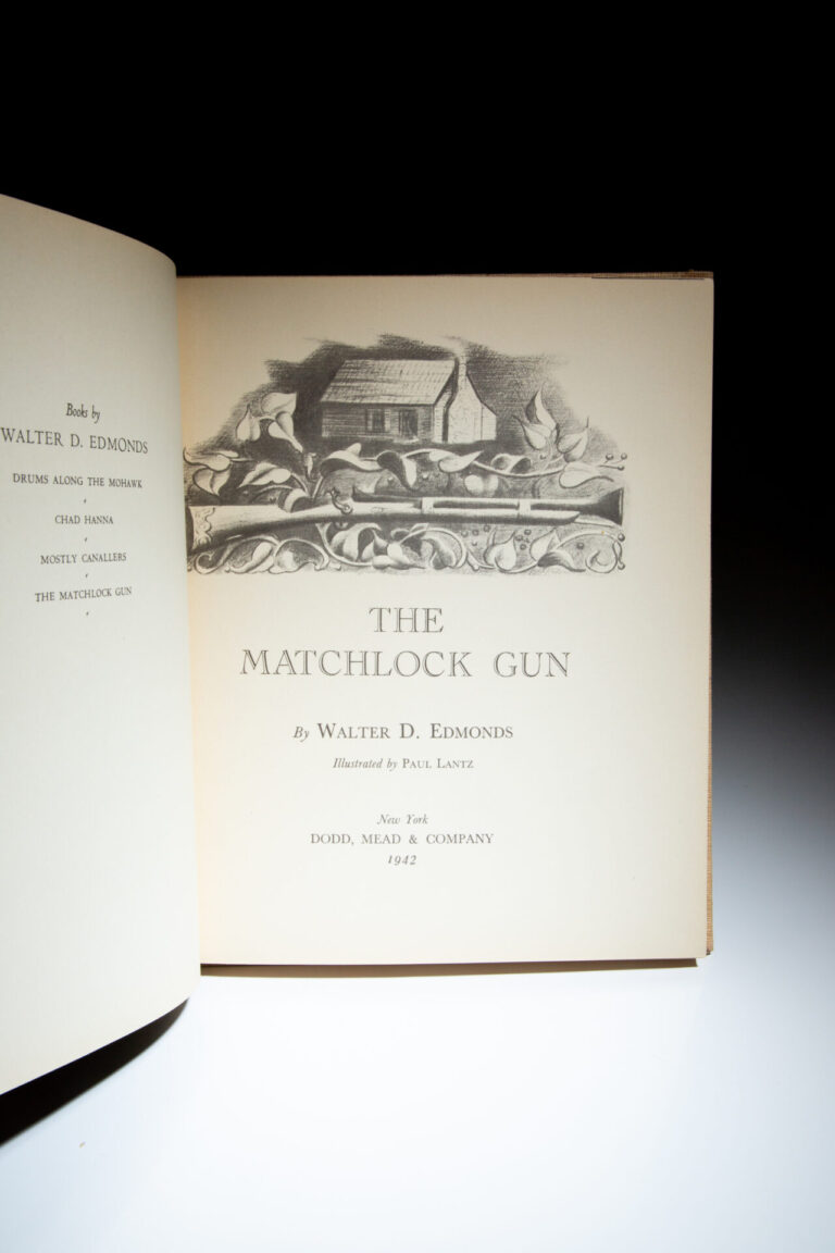 The Matchlock Gun - The First Edition Rare Books