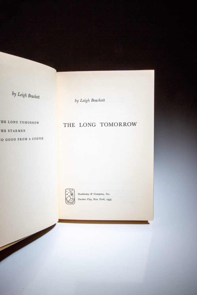 The Long Tomorrow - The First Edition Rare Books