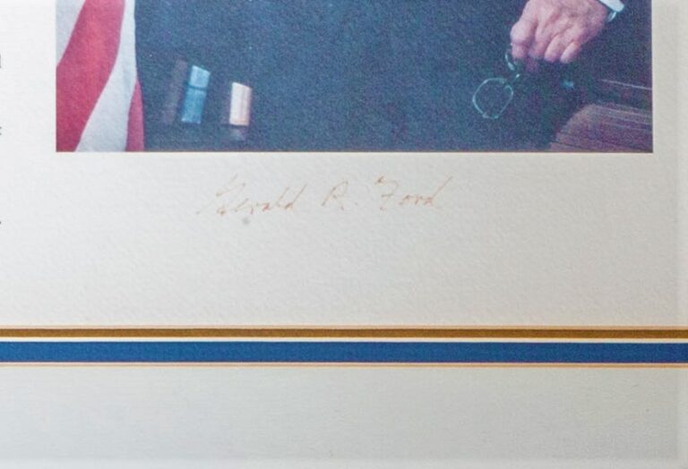 President Gerald R. Ford Swearing-In Ceremony - The First Edition Rare ...