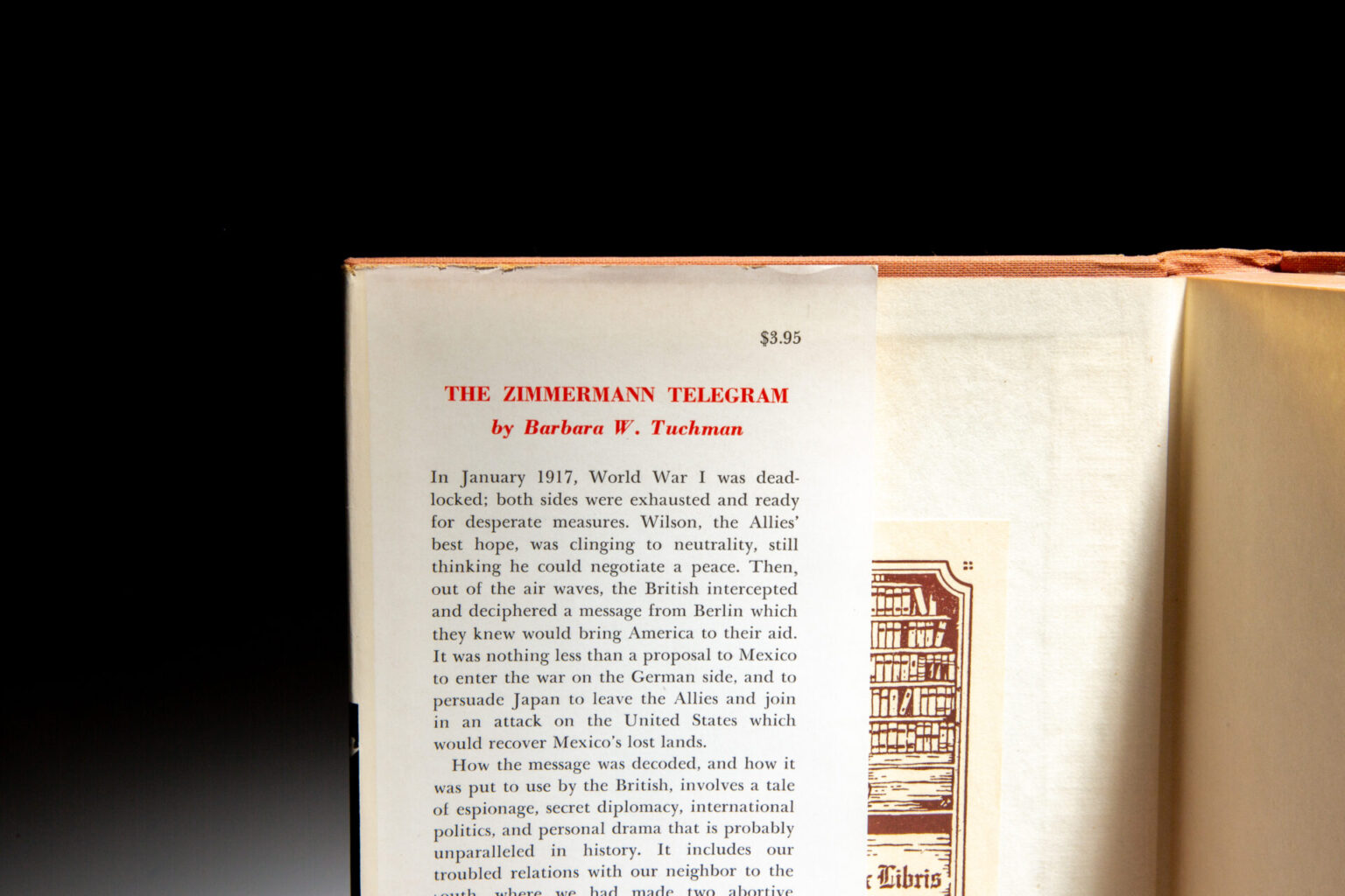 The Zimmermann Telegram - The First Edition Rare Books