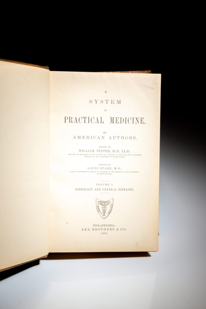 A System Of Practical Medicine - The First Edition Rare Books