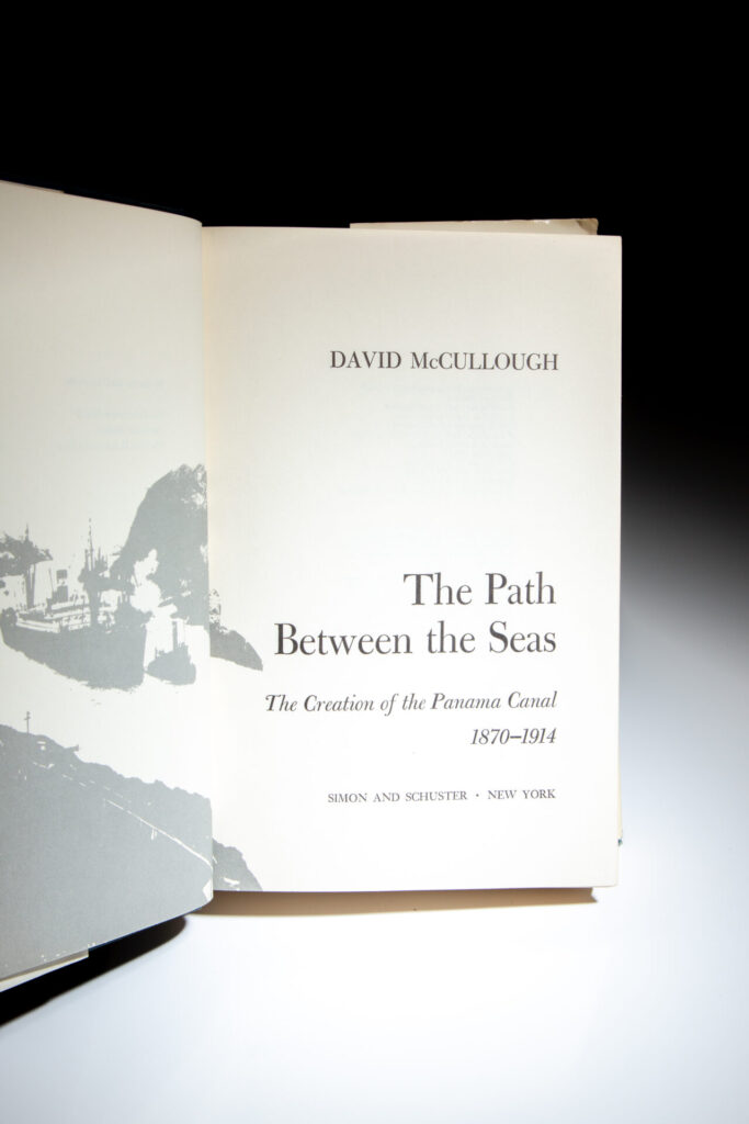 The Path Between the Seas - The First Edition Rare Books