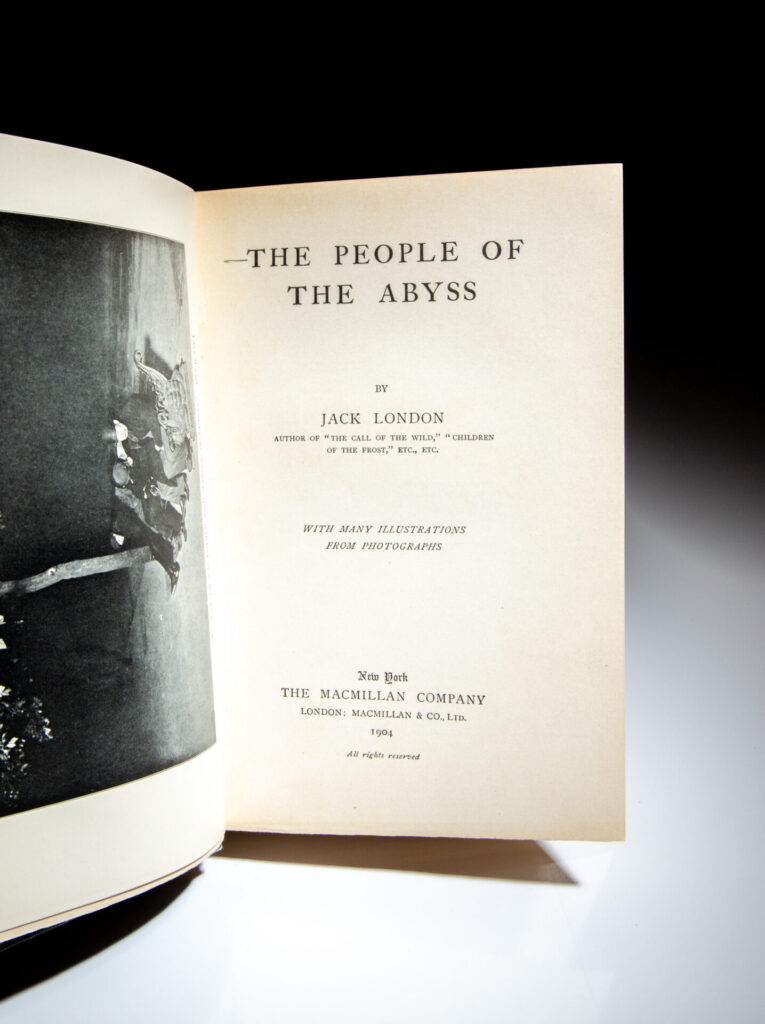 The People Of The Abyss - The First Edition Rare Books
