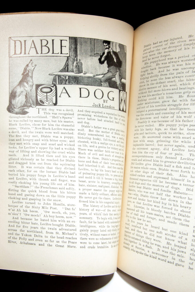 Diable-A Dog - Cosmopolitan Magazine - The First Edition Rare Books
