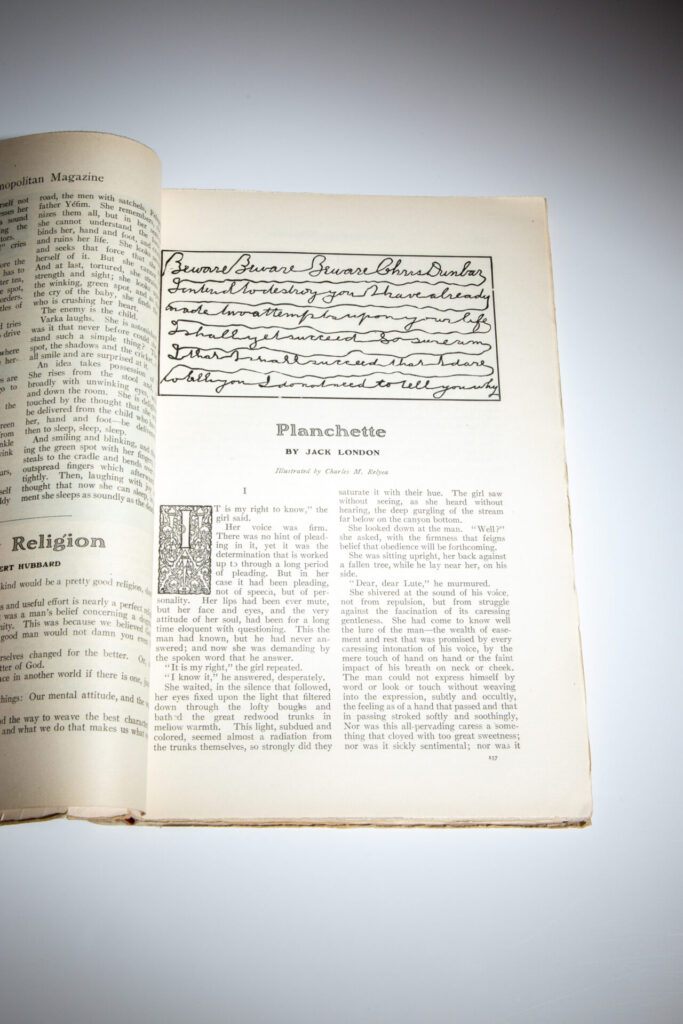 Planchette - Cosmopolitan Magazine - The First Edition Rare Books