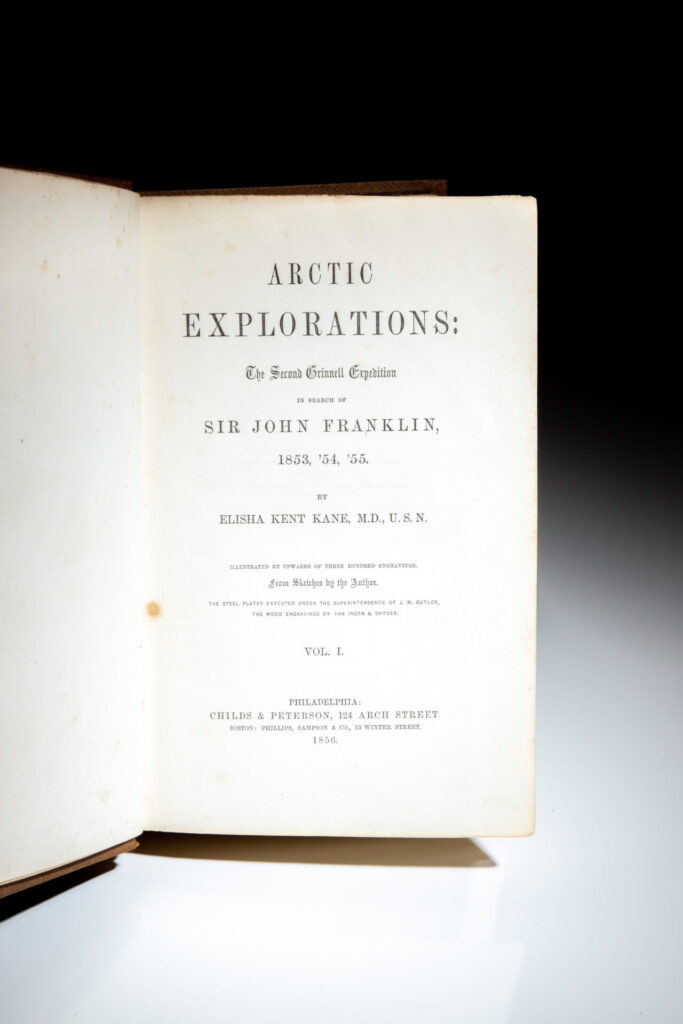 Arctic Explorations - The First Edition Rare Books