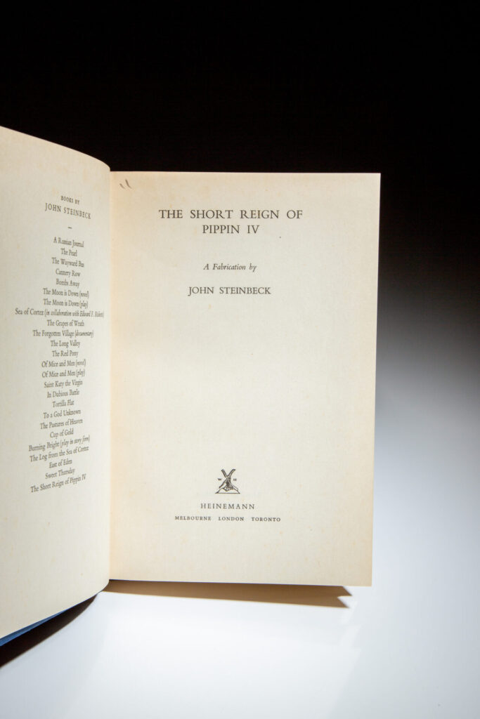 The Short Reign Of Pippin IV - The First Edition Rare Books