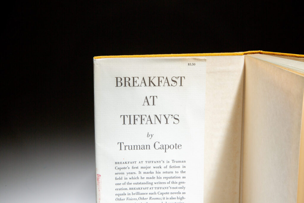Breakfast at Tiffany's - The First Edition Rare Books